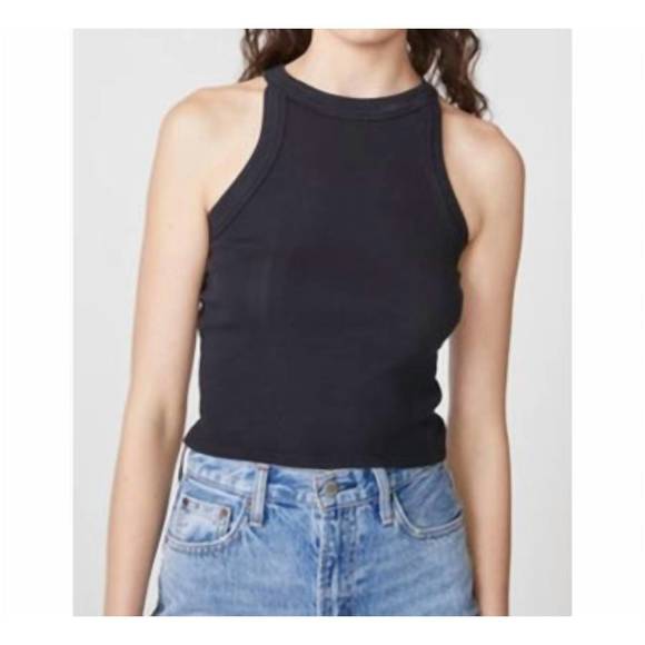 Stateside | Tops | New Stateside Rib 9s Tank In Black | Poshmark